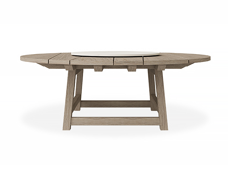 Round dining table - Knit | Ethimo