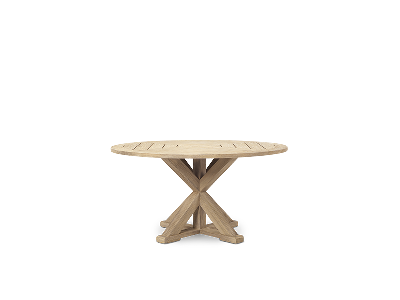 Round dining table - Knit | Ethimo