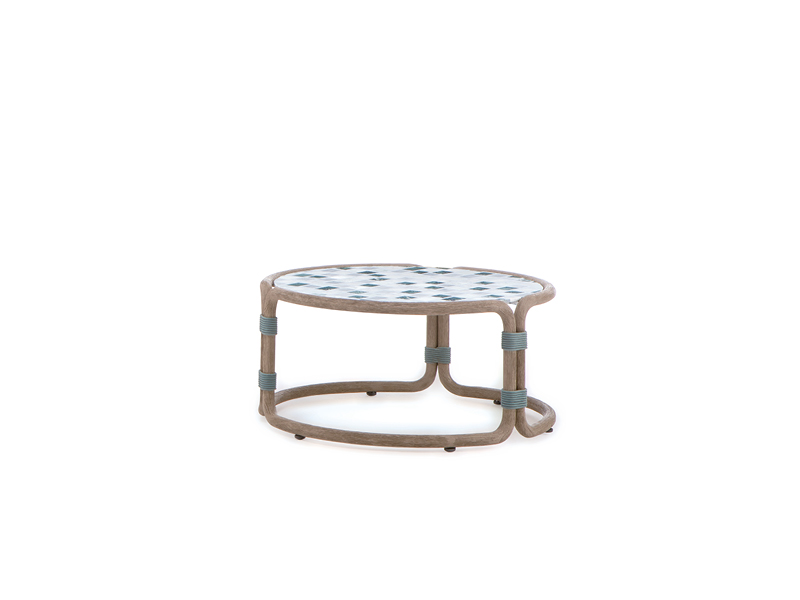 Pouf and coffee table | Ethimo