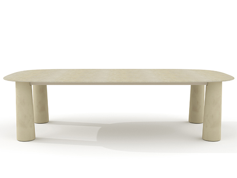 Triangular dining table 150x150 - Bold | Ethimo