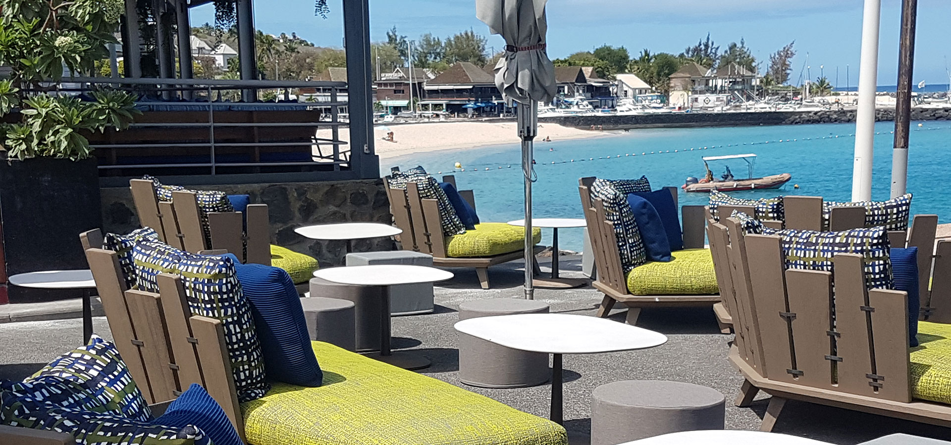 Ethimo projects: Restaurant La Plage